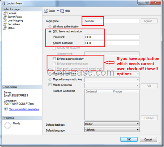 add-a-user-in-sql-server-2008-r2 - CodeEase.com